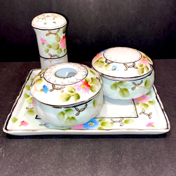 Bath | Four Piece Porcelain Vanity Set Made In Japan | Poshmark